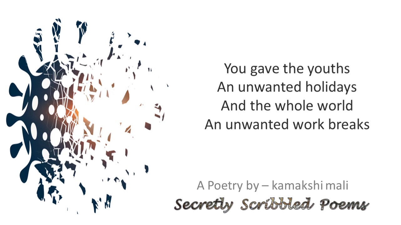 Poetry on - Corona Virus - YouTube