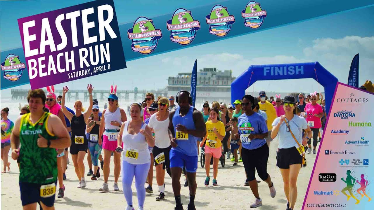 Easter Beach Run - April 8, 2023 - YouTube