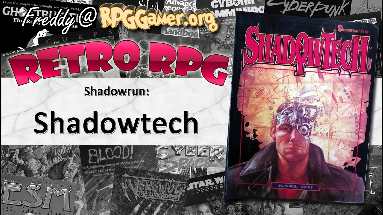 Shadowtech (Shadowrun 1992) | Retro RPG - YouTube