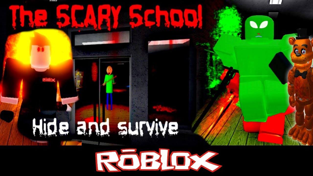 😱The SCARY school🔪 [BETA] HORROR By Spirow734 [Roblox] - YouTube