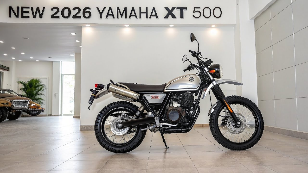 "2026 Yamaha XT 500 – The LEGEND Reborn with a Modern Twist! 😱🔥" - YouTube