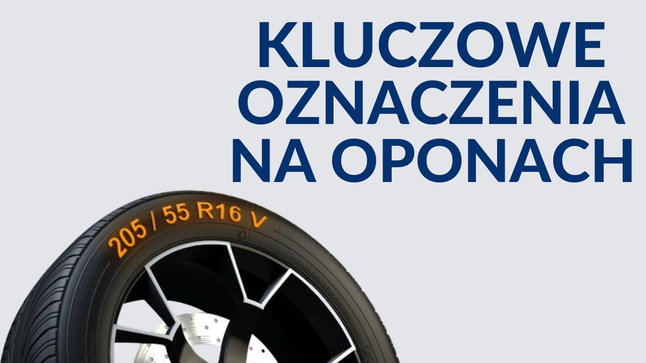 Najważniejsze oznaczenia na oponach - YouTube