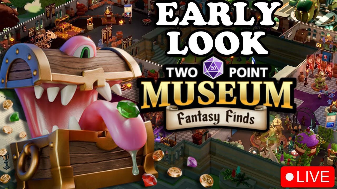 A new Exhibition? It's a MIMIC?! | Two Point Museum Fantasy Finds Early ...