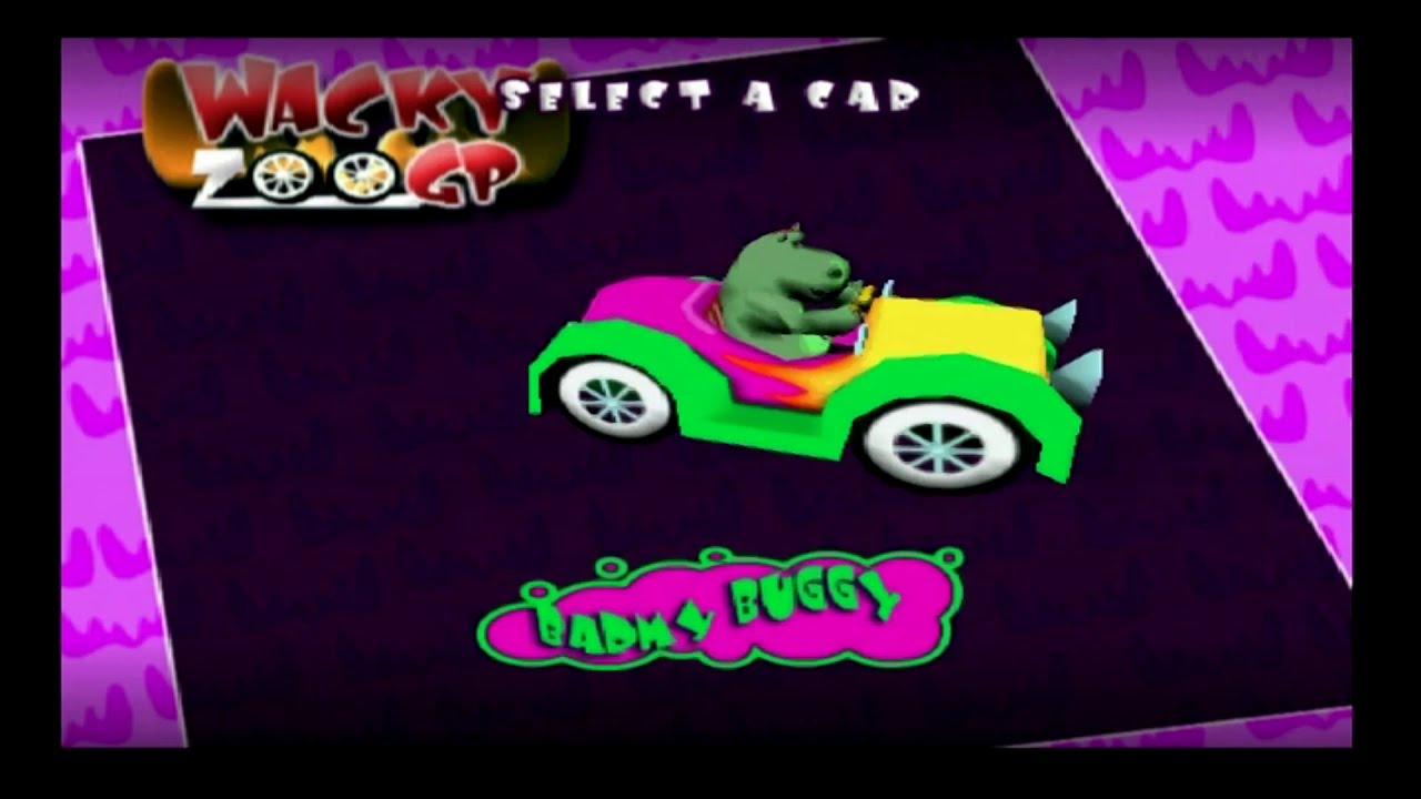 Wacky zoo GP PS2 Full Playthrough - Phoenix Games - YouTube