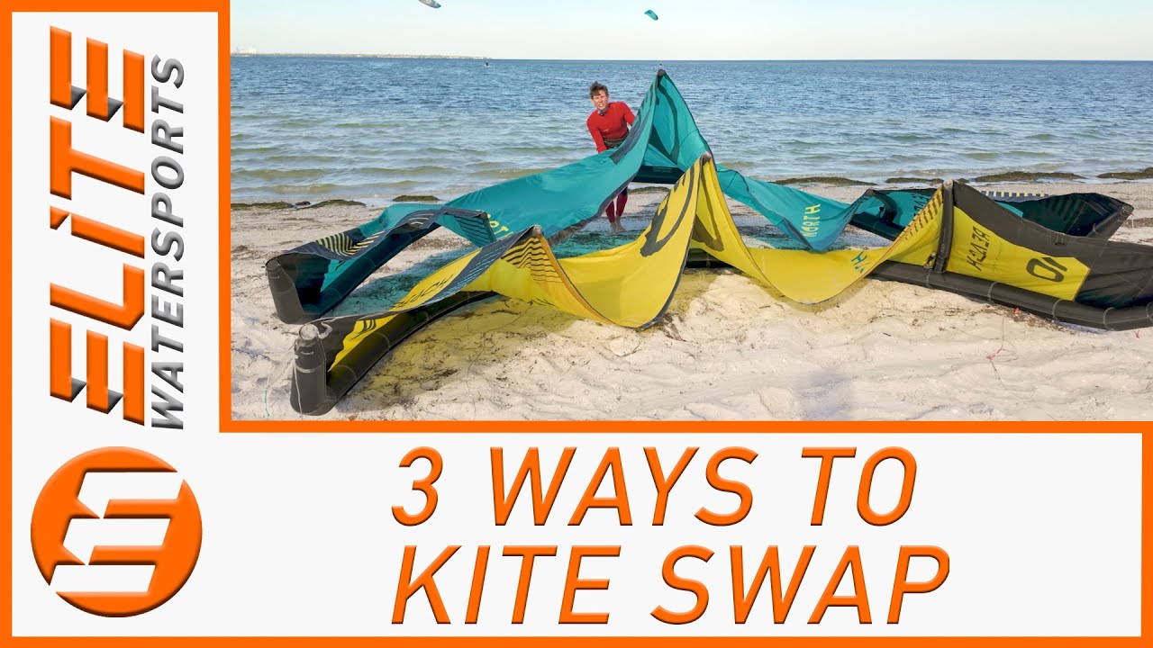 🔄 3 Ways to Swap Kite Sizes Using the Same Bar – Kiteboarding Tips ...