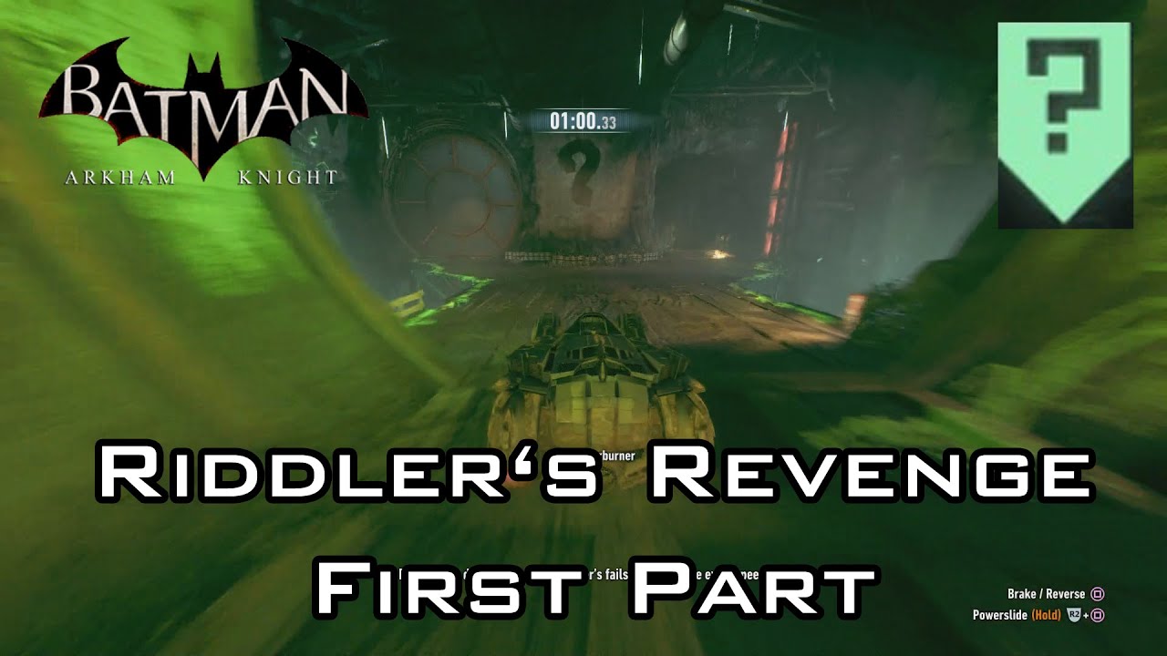 Batman: Arkham Knight - Riddler's Revenge (First Quest) - Beating him ...