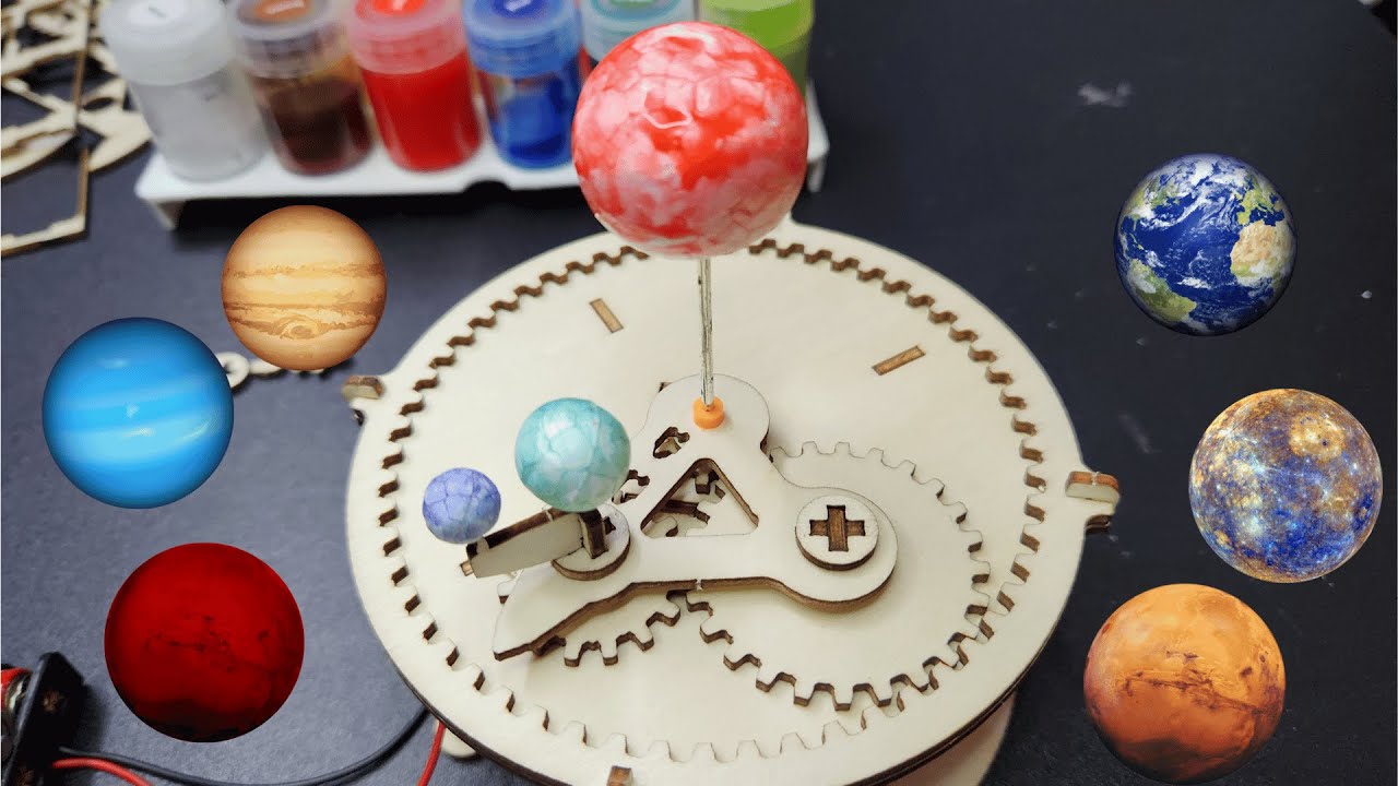 Solar System Craft | 3D Planets Project | 8 Planets for kids | DIY ...