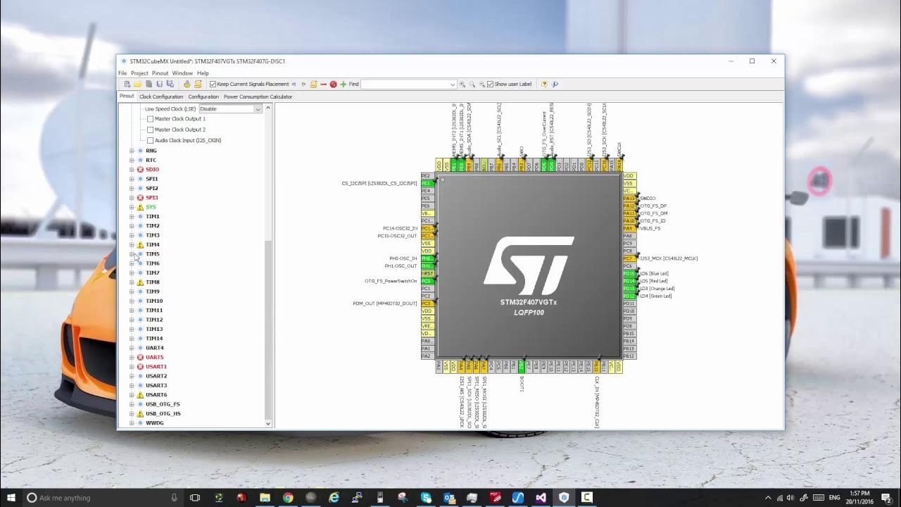 STM32F407 Discovery Timer LED Blink - STM32CubeMX, Visual Studio with VisualGDB - YouTube