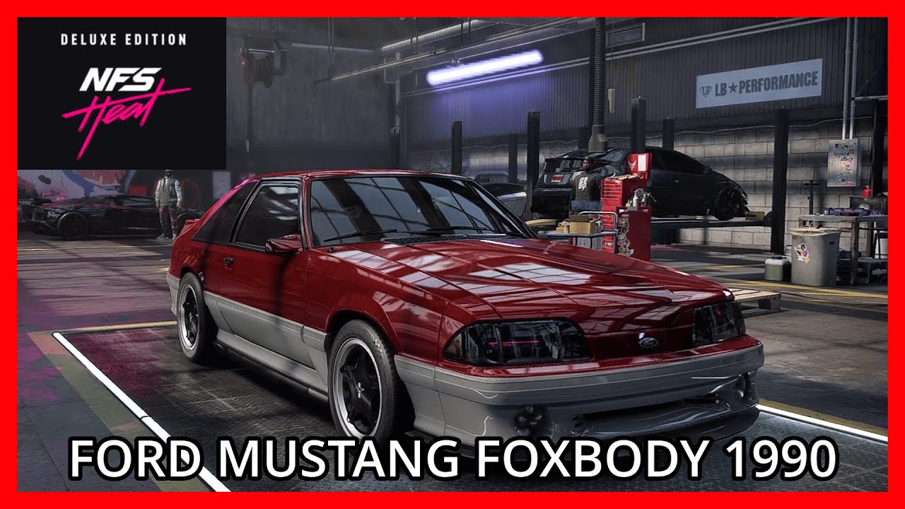 Ford Mustang Fox Body 1990 - Need For Speed Heat - YouTube
