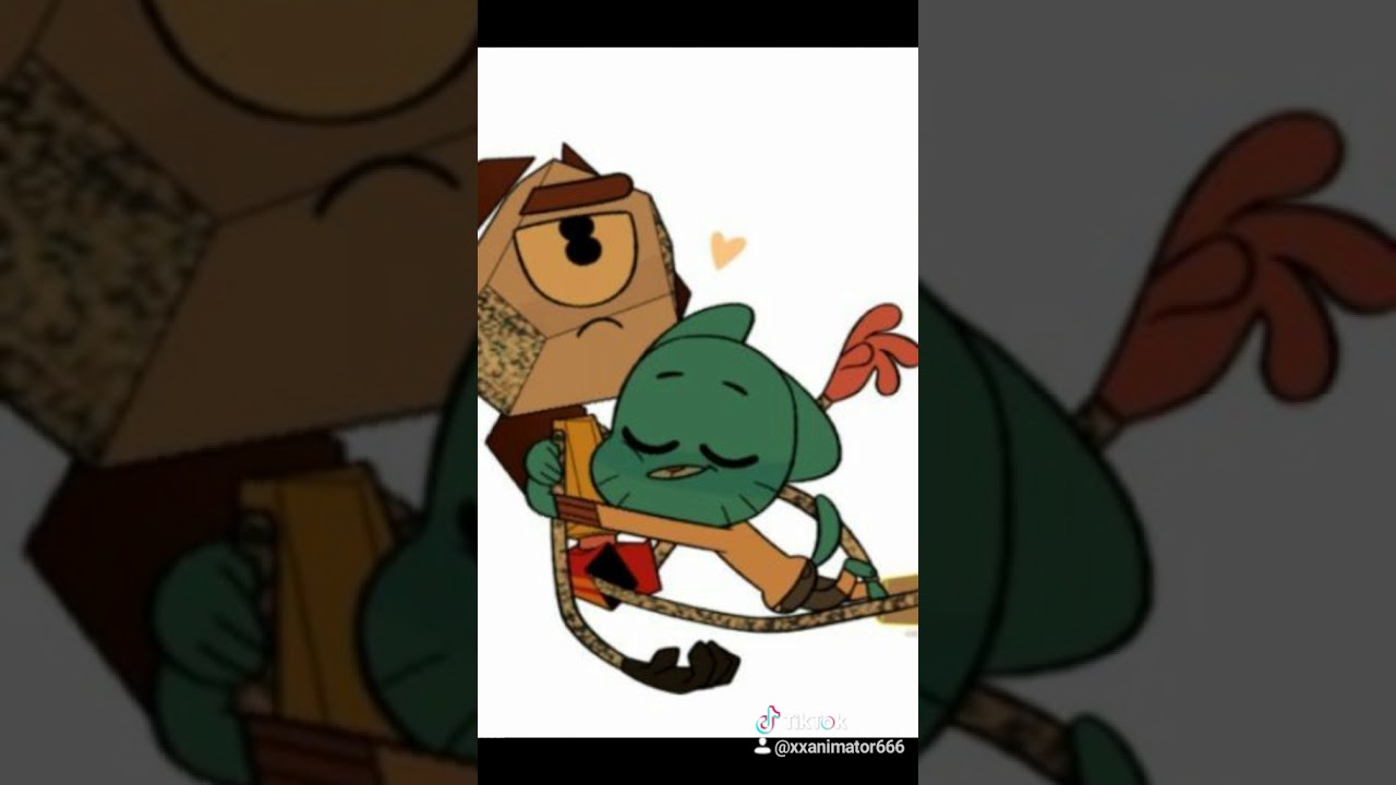 Gumball x Rob 😶 - YouTube