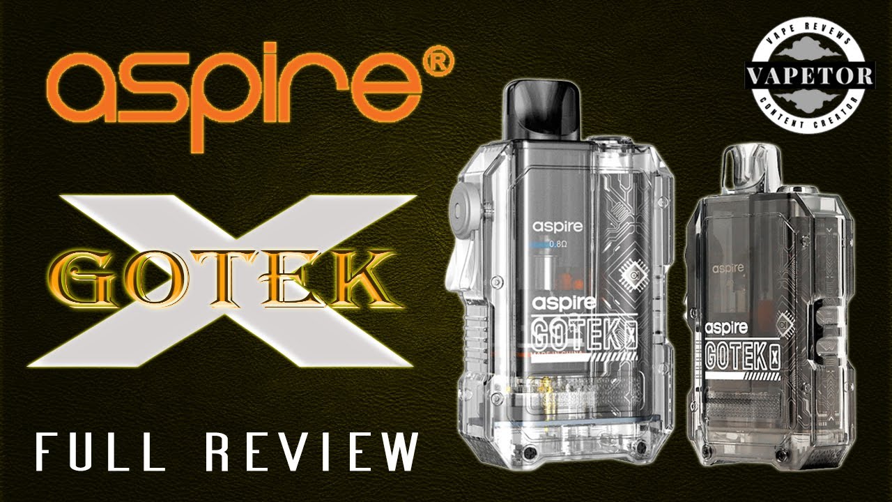 Gotek X by Aspire | Full Review (PH) - YouTube