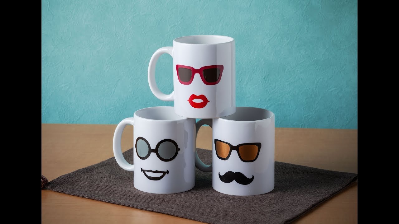 Canvas Project: Mug Face Stickers - YouTube