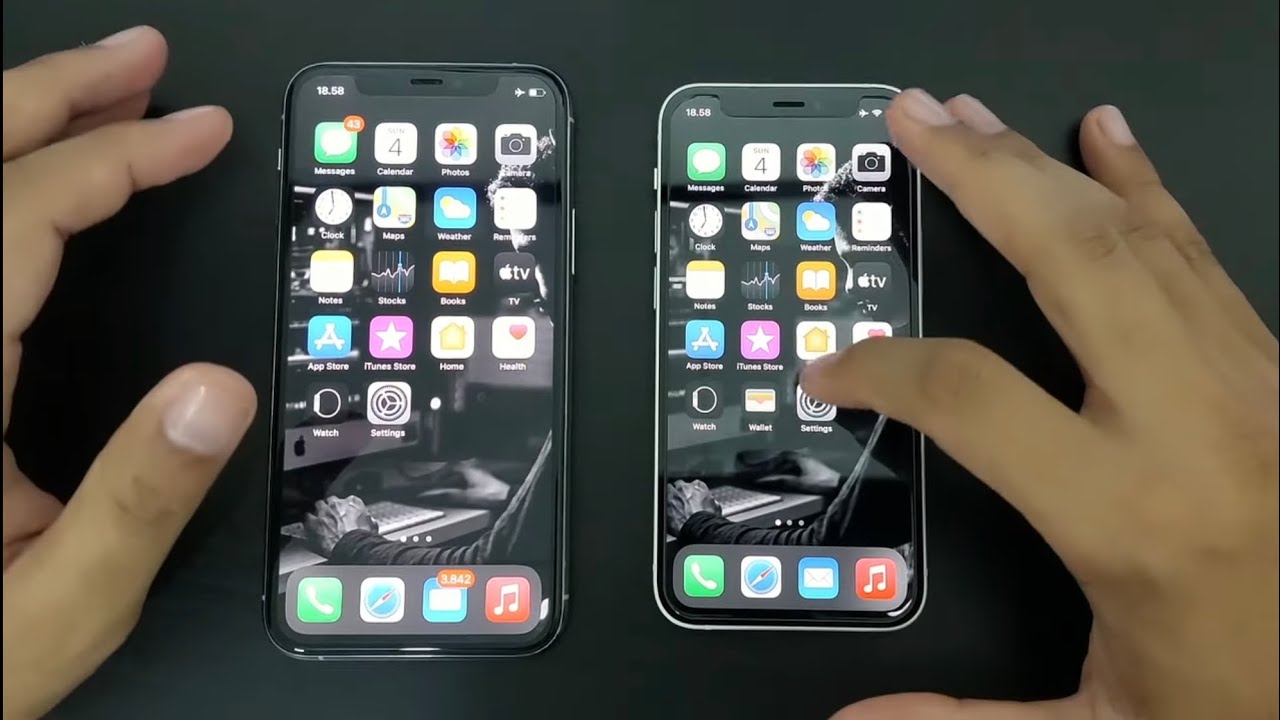 iPhone 12 Mini Vs iPhone 11 Pro Speed Test - YouTube