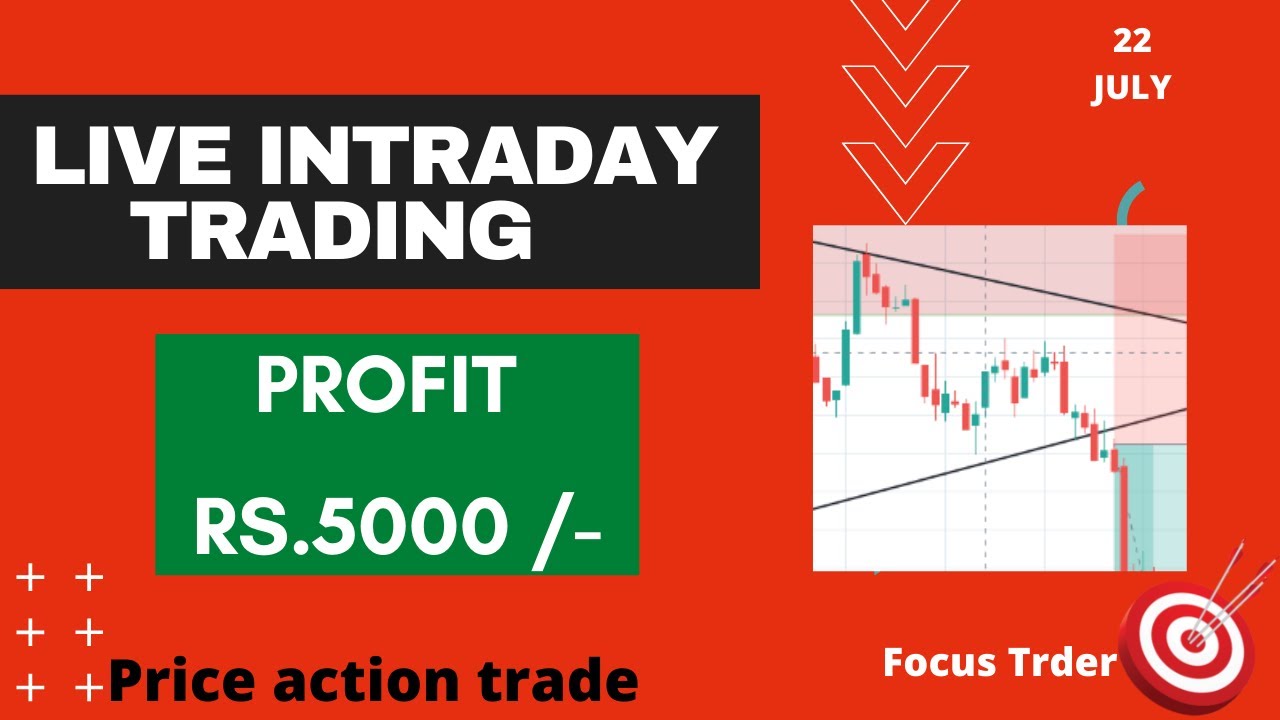 Live Intraday trading- 22.07.2021 | Bank Nifty | Focus trader - YouTube