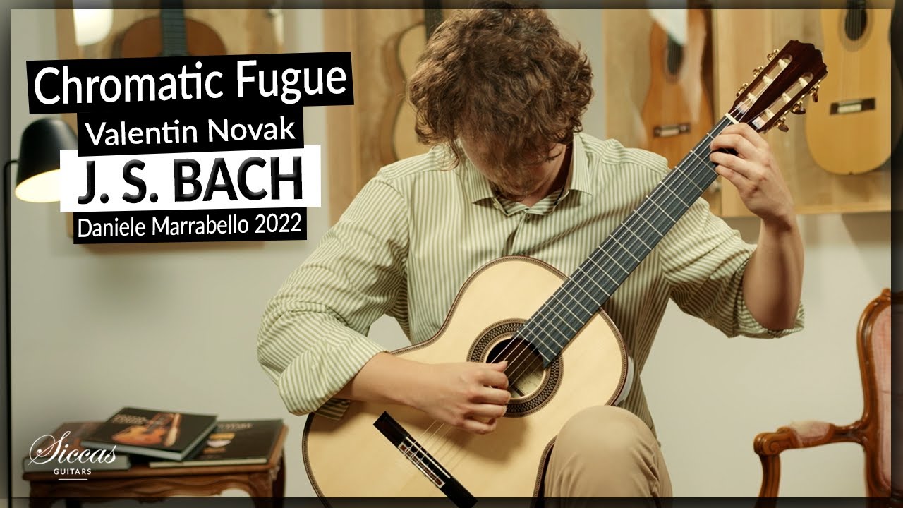 Valentin Novak plays Chromatic Fugue by J. S. Bach on a Daniele ...