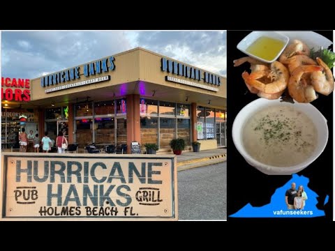 Hurricane Hanks Restaurant Review- Holmes Beach- Anna Maria Island, FL ...