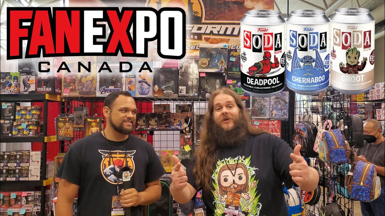 FAN EXPO Canada | Funko Soda Chase Hunt with First Form Collectibles ...