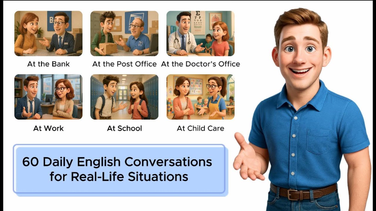 Daily English Conversations for Real Life Situations | English Speaking ...