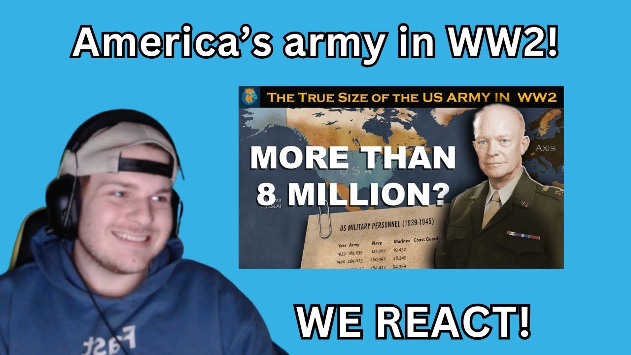 We React to The True Size of the American Land Army in WW2 (Knowledgia ...