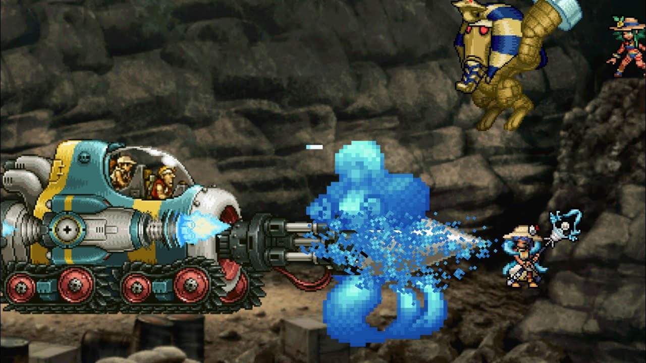 Metal slug attack (Mega Drill Slug) - YouTube