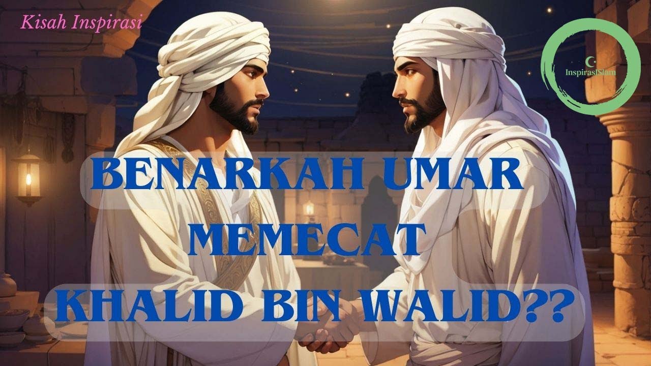 (KISAH INSPIRASI) Mengapa Umar bin Khatab Memecat Khalid bin Walid ?? - YouTube