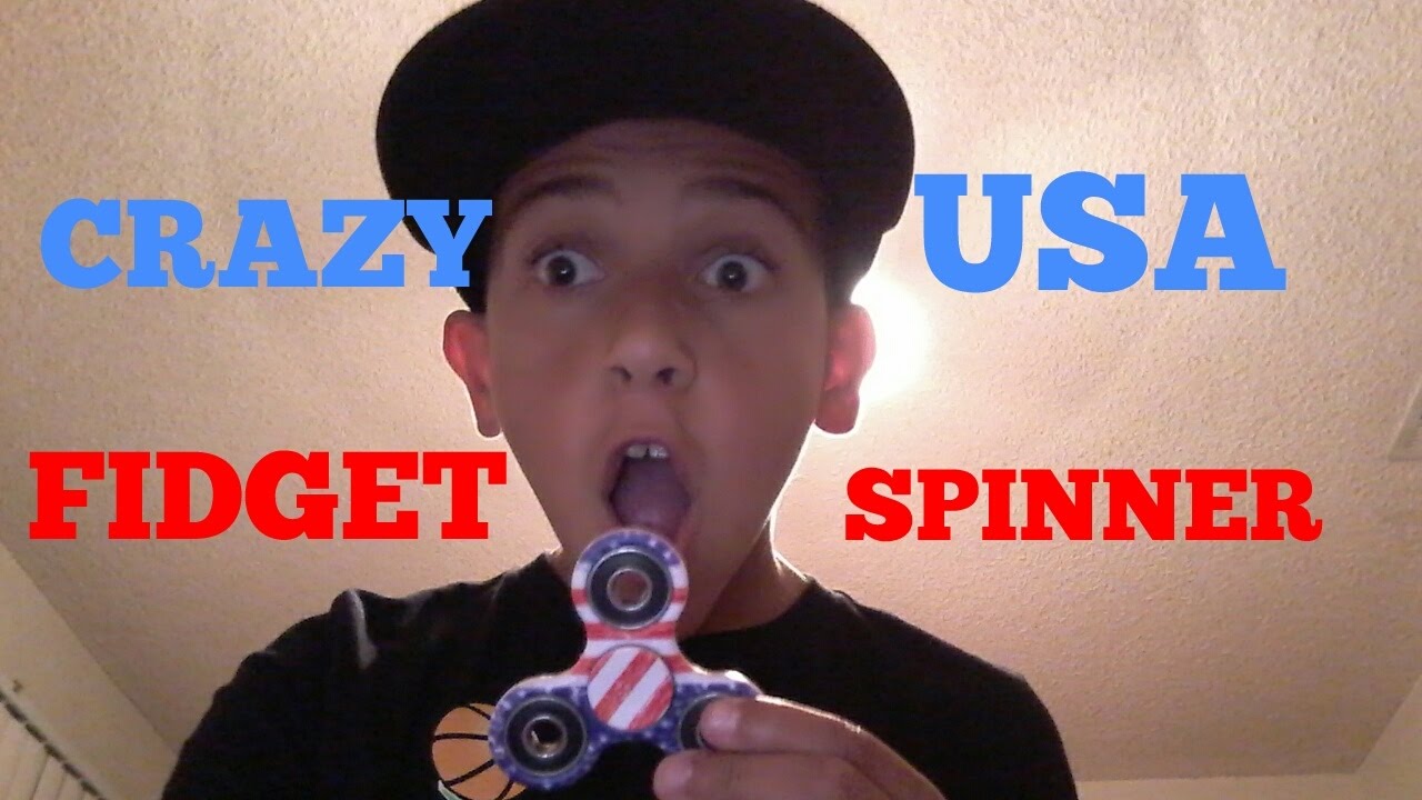CRAZY USA FIDGET SPINNER!!! - YouTube