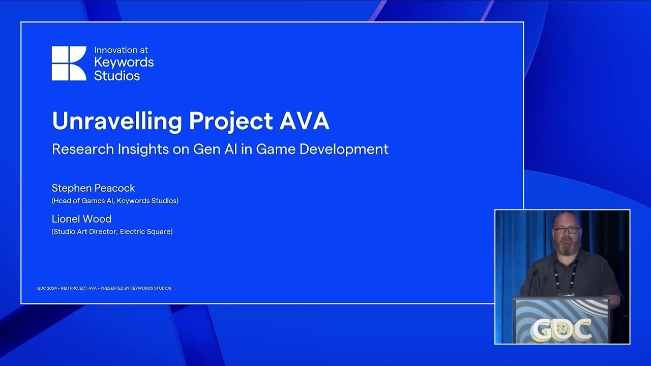 Project AVA - GDC 2024 Talk with Stephen Peacock and Lionel Wood - YouTube