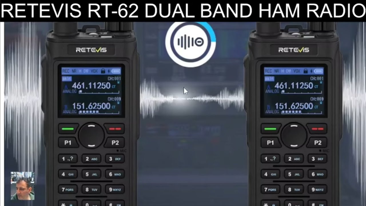 RETEVIS RT-62 DUAL BAND HAM RADIO - YouTube