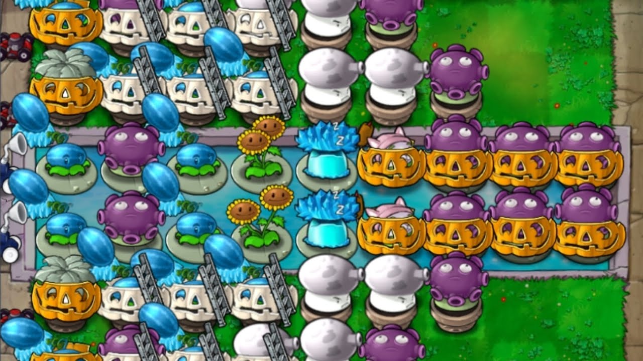( Pvz Mobile ) Over-Kill Cobless Strategy | Pool Endless - YouTube
