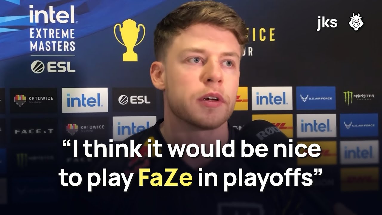 jks: "I think it would be nice to play [FaZe] in the playoffs" - YouTube