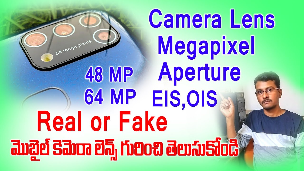What is 48MP and 64 MP Mobile camera lens explained | EIS,OIS ext ...