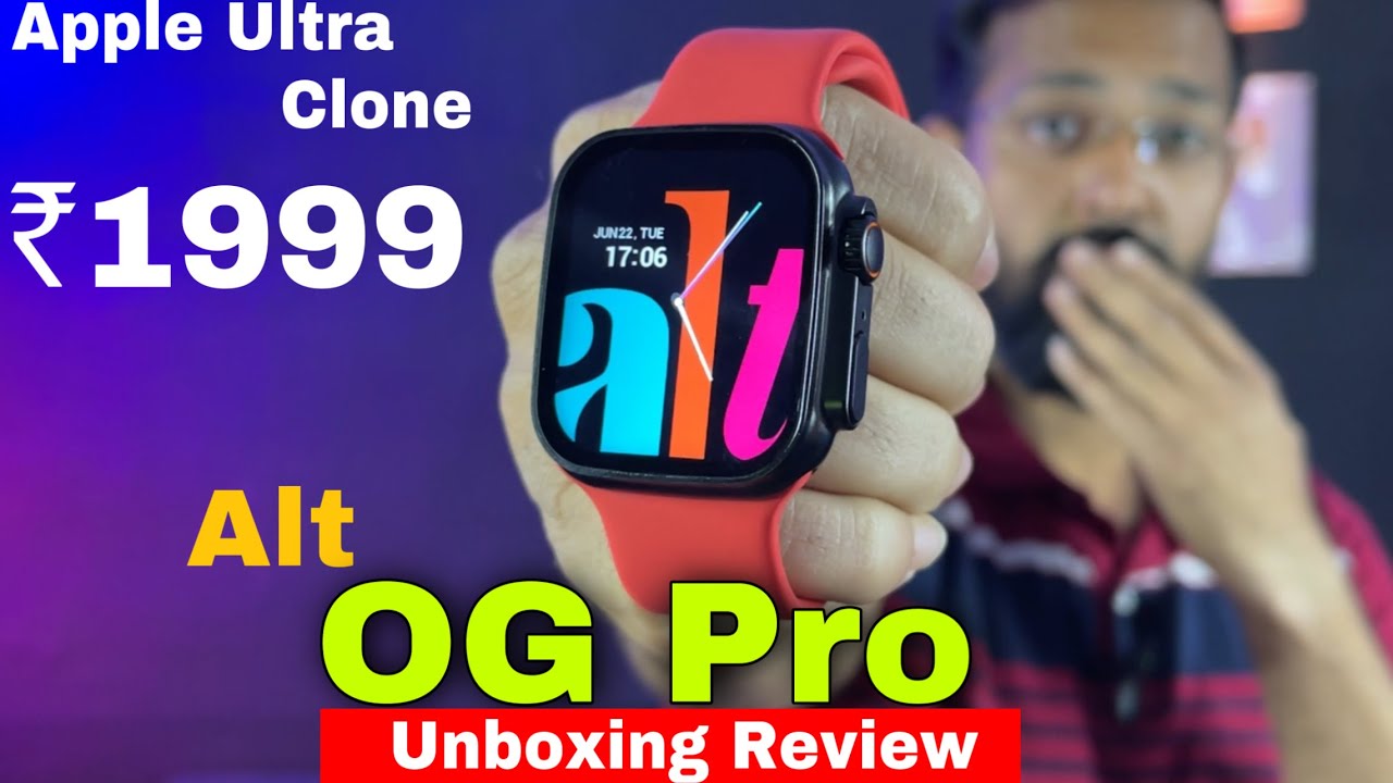 Alt OG Pro | Ultra Smartwatch in Just ₹1999 😍😍 - YouTube