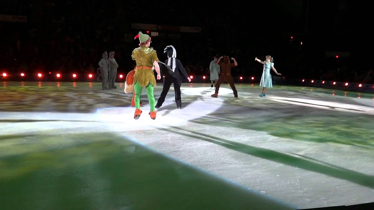 Peter Pan at Disney On Ice:Treasure Trove - YouTube