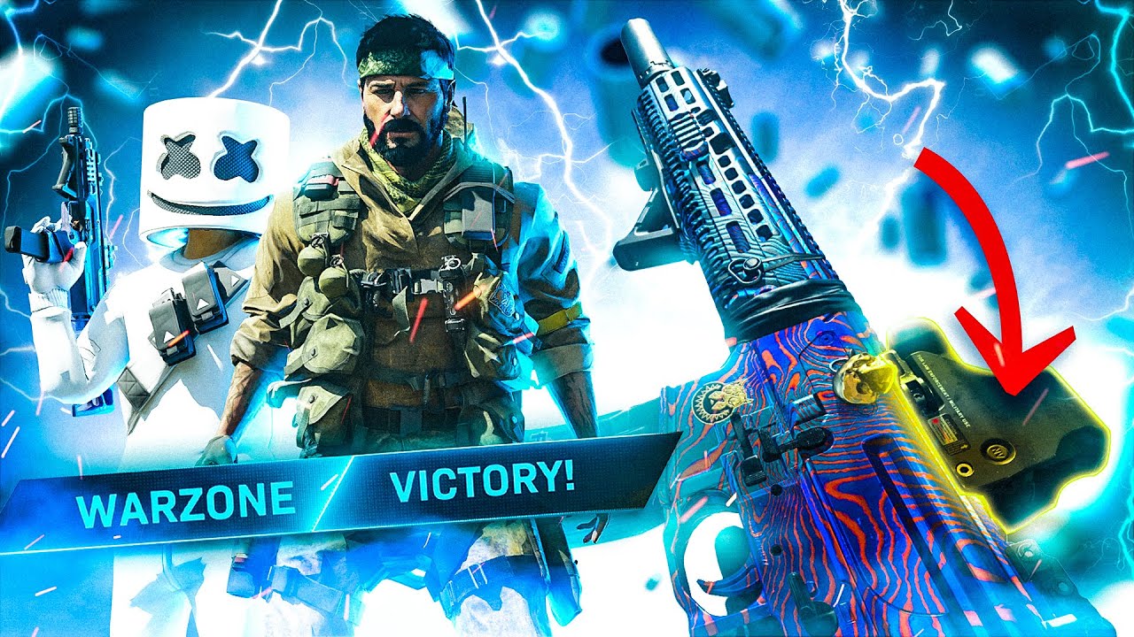 the M13 iS LOWKEY GOATED WiTH THiS SIGHT iN WARZONE!! (FEAT. Marshmello ...
