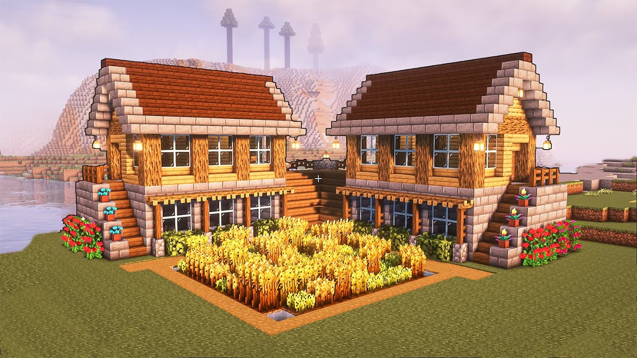 Minecraft: how to build the Ultimate duo house | Tutorial - YouTube