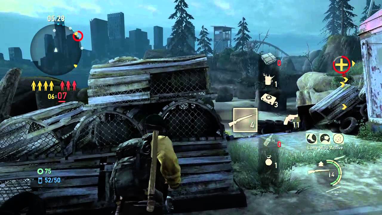 Trying to get better with the hunting rifle TLOU: Remastered - YouTube