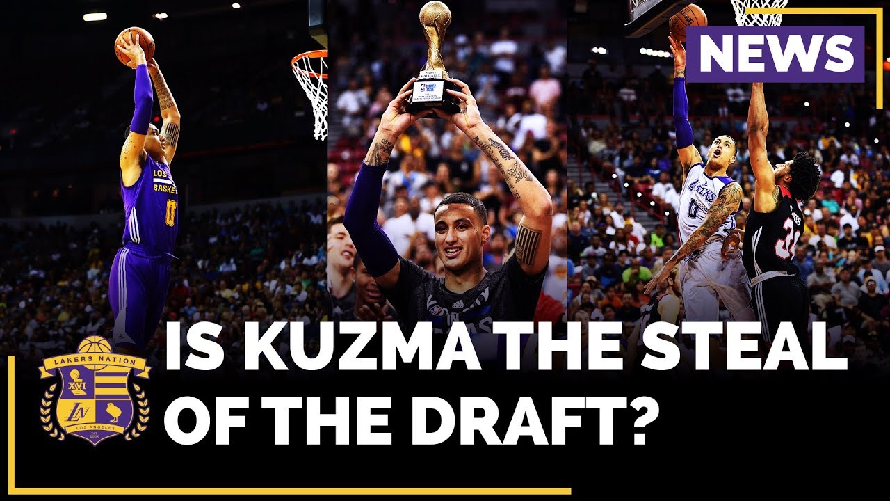 Magic Johnson On Kyle Kuzma: 'The Steal Of The Draft' - YouTube