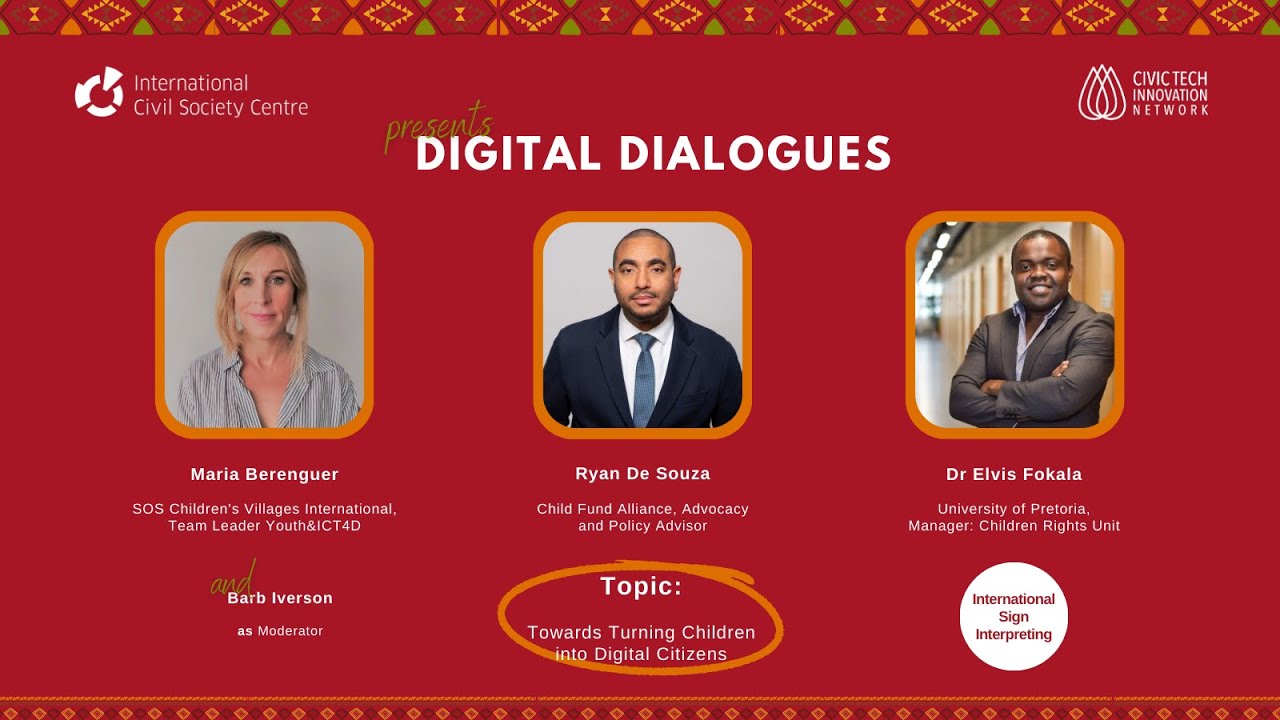 Digital Dialogue #13: Towards turning children into digital citizens ...