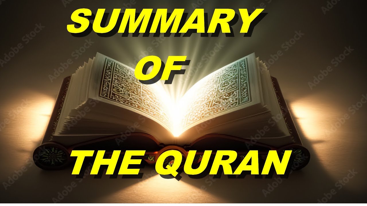 Summary of the content of the Quran- english - YouTube