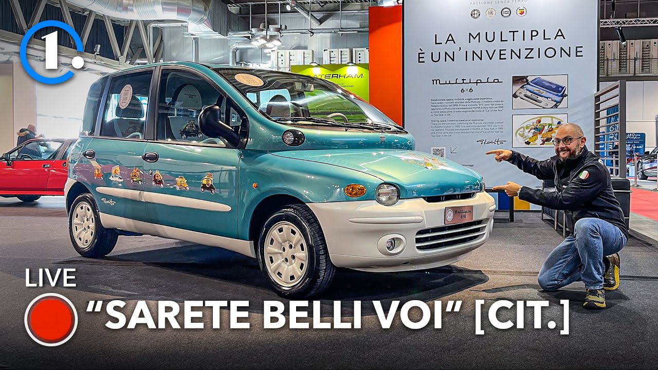 La Fiat Multipla COSTOSA al MOND🌏| Milano AutoClassica 2023 - YouTube