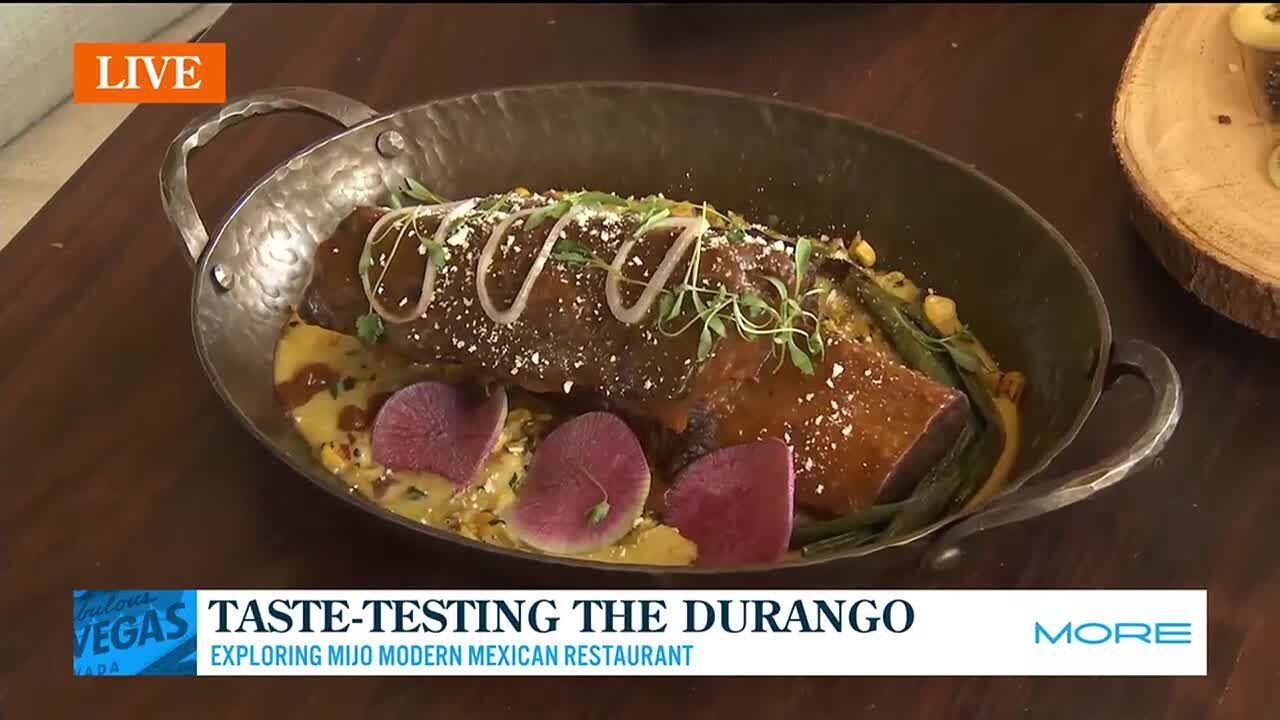 Taste-testing at Mijo Modern Mexican restaurant at Durango - YouTube