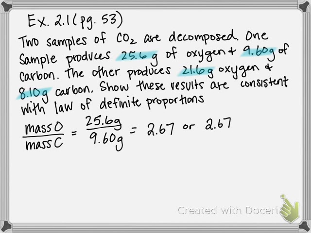 Law Of Multiple Proportions Law Of Multiple Proportion | PDF | Sets Of