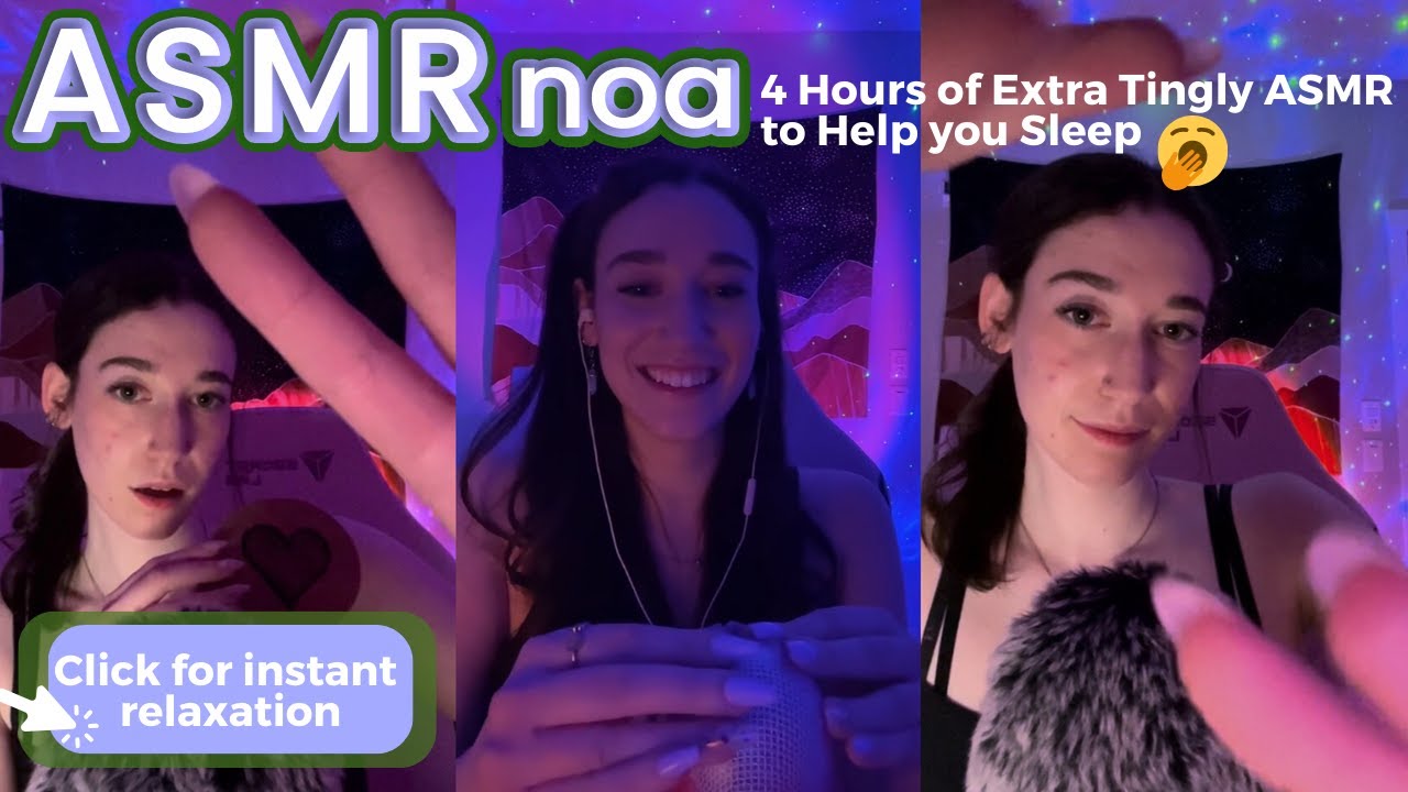Affirmations, Whispering, Tapping | Extra Long ASMR for sleep & relaxation 💕| live #186 - YouTube