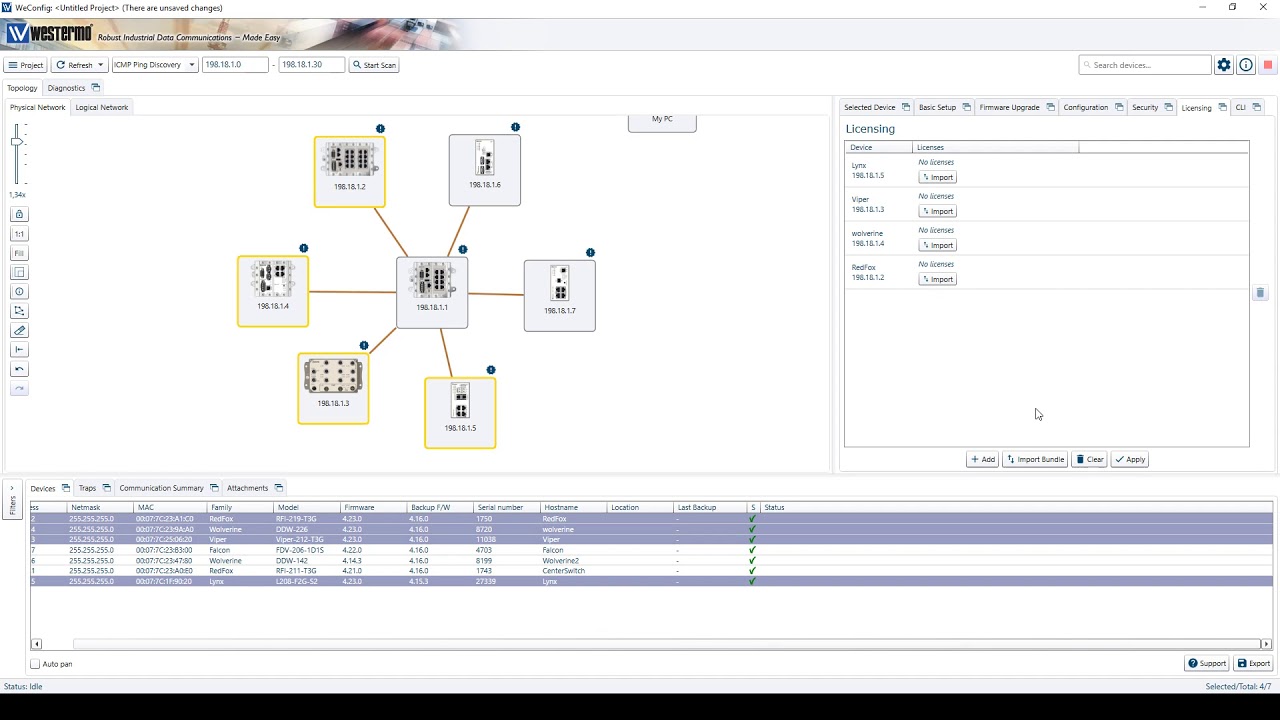 Configure MRP networks using WeConfig - YouTube