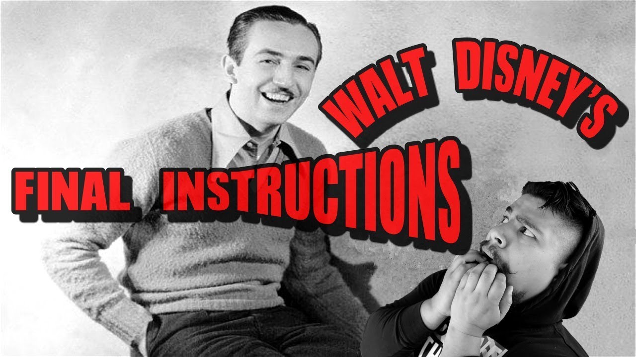 Walt Disney's Final Instructions - Disney Urban Legends - YouTube