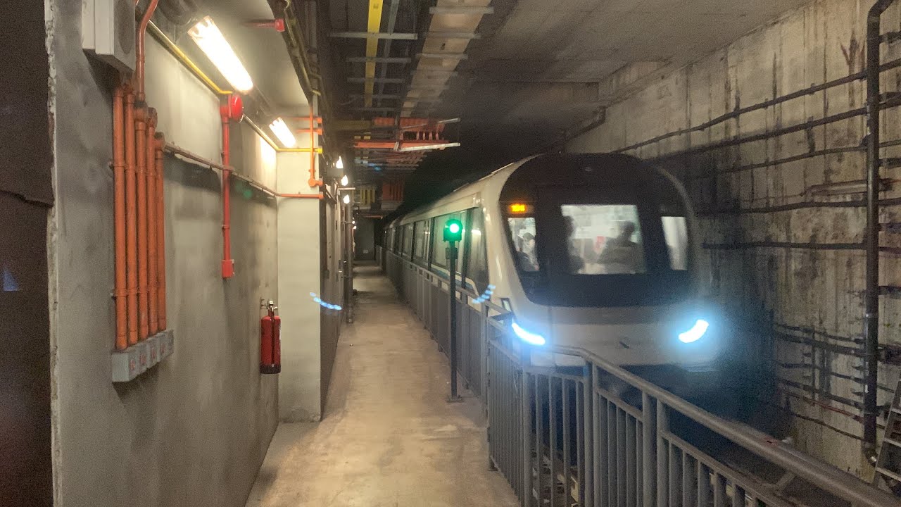 SBS Transit DTL Bombardier Movia C951 [9066] arriving Tampines West ( ️ ...