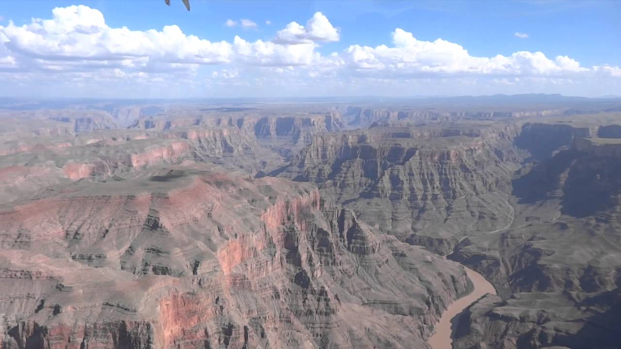 Flying over the Grand Canyon, Nevada Desert Take off and Landing - YouTube