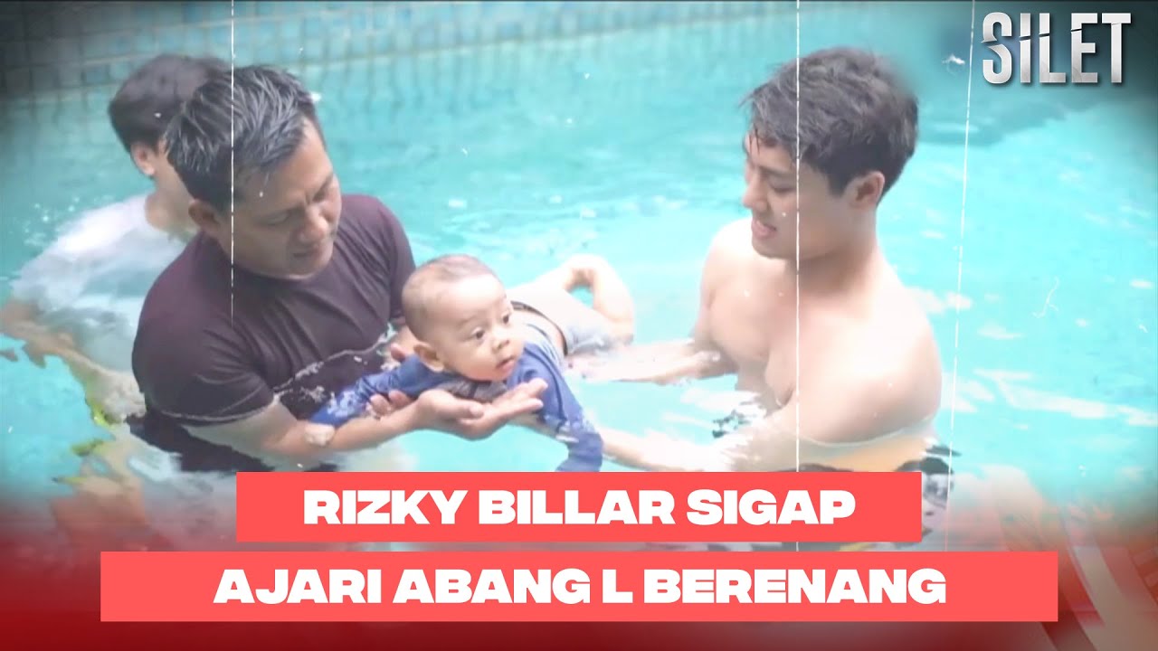 GEMES BANGET! Abang L Makin Jago Berenang Bareng Lesti Billar!! | SILET - YouTube