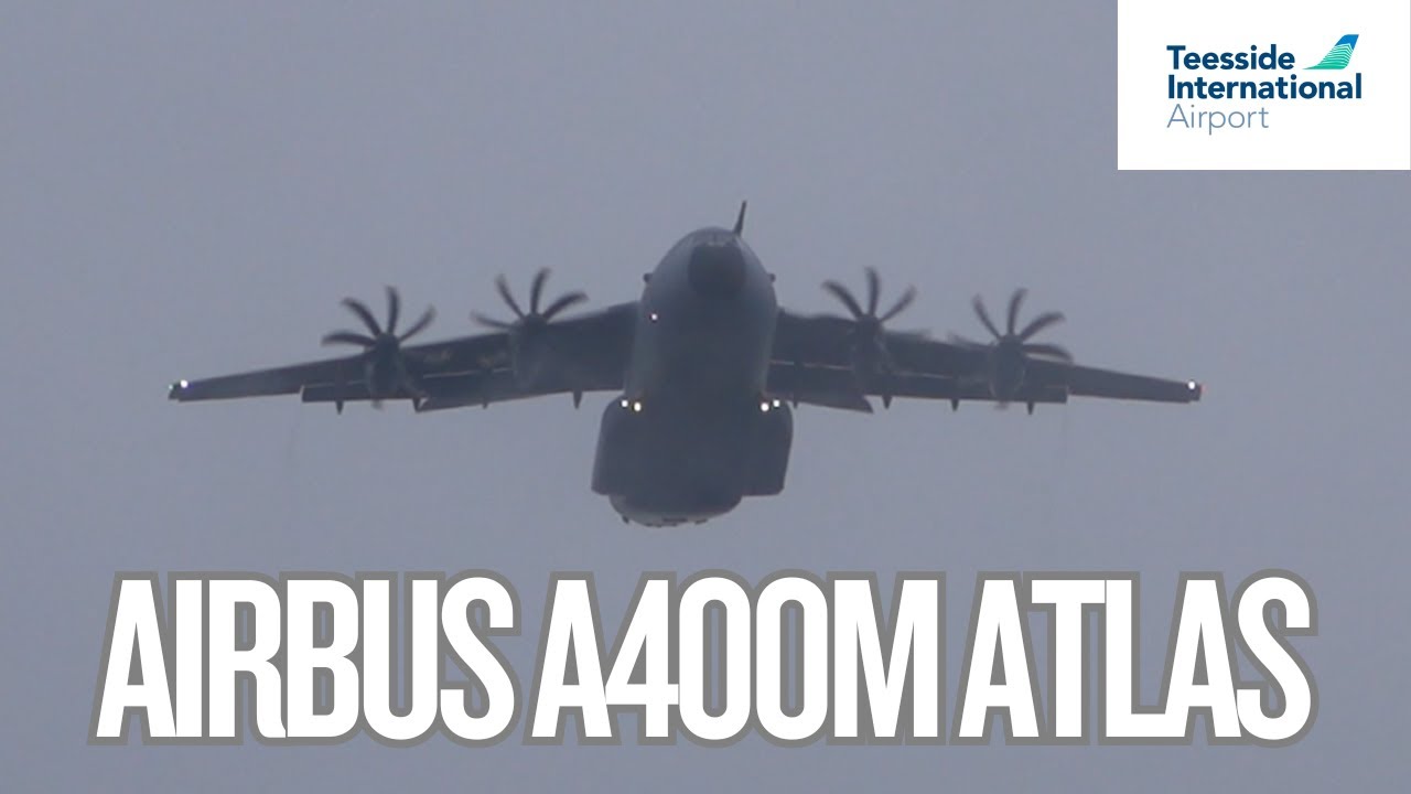 RAF | Royal Air Force | Airbus A400M Atlas | Passing over Teesside ...