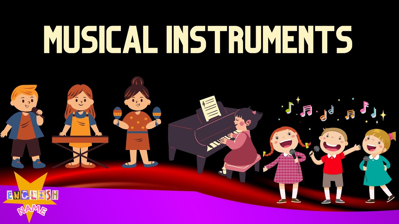 🎺Musical Instruments Name In English | Learn Musical Instruments In ...